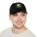 Edelweiss With German Flag ...dad Hat With Leather Patch (round) - Etsy