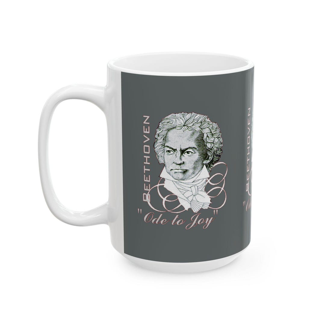Beethoven Ode to Joy Ceramic Mug, 11 or 15oz - Etsy