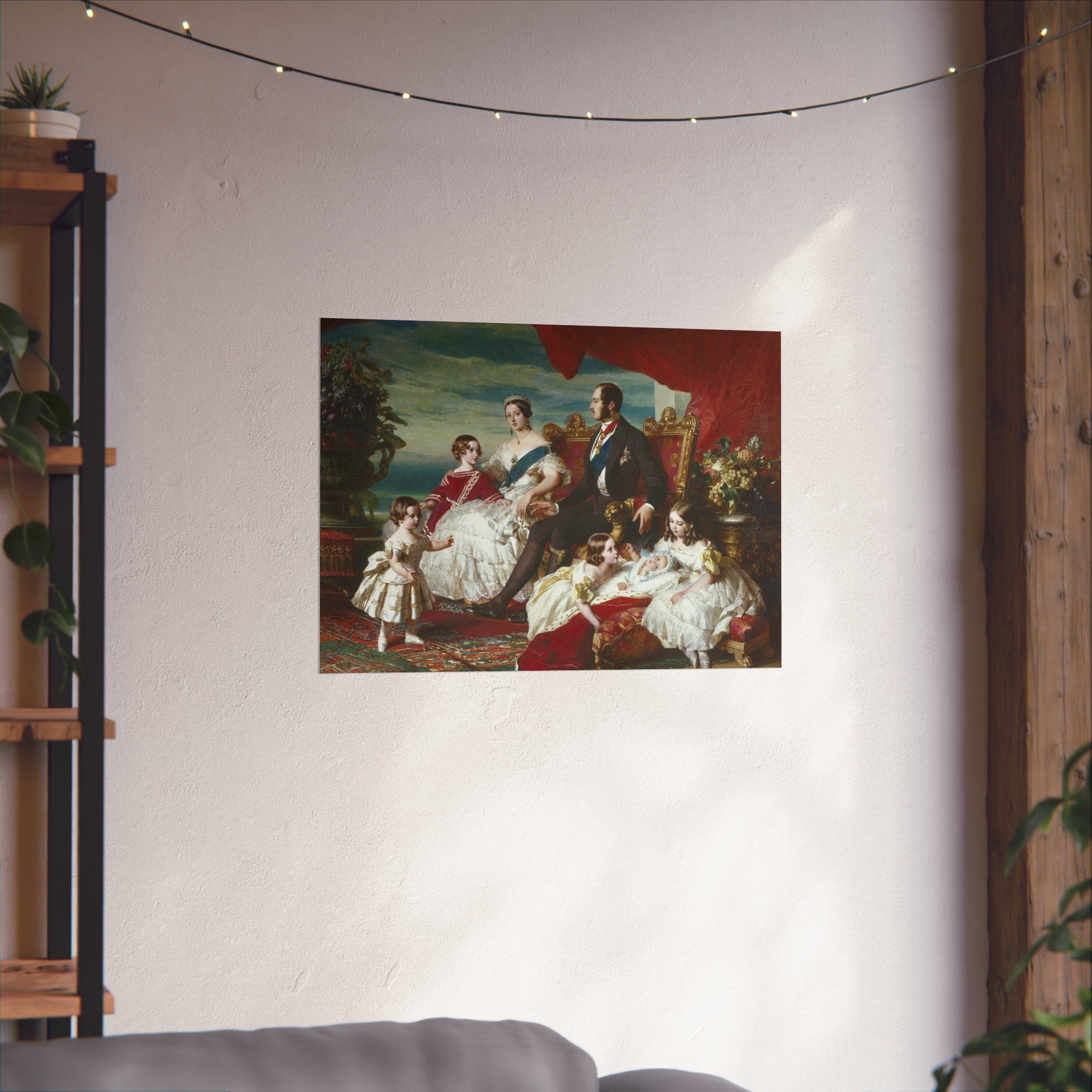 Queen Victoria and Family Portrait by Winterhalter - Matte Poster - Etsy