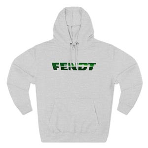 Fendt German Tractors Logo Three-panel Fleece Hoodie, Comfortable ...