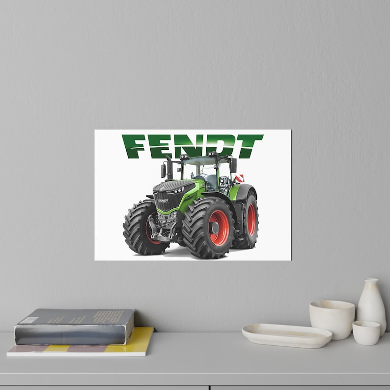 Fendt Logo With German Tractor...wall Decals - Etsy