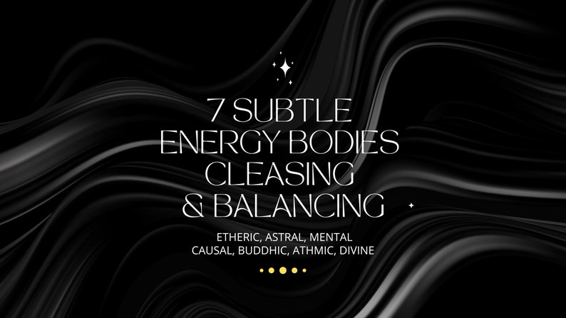 Physical Body + 7 Layers of Subtle Energy Body Healing | Distant ...