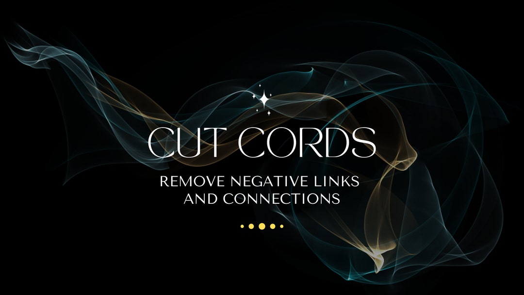 Cut and Remove Negative Link & Cords From Your Energy Bodies / Remove ...
