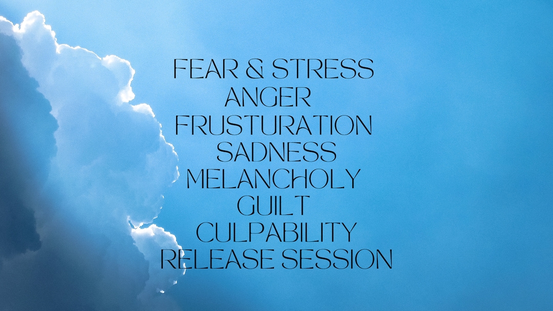 Full Emotional Blocks Cleansing Energy Healing for Fear Stress Anger ...