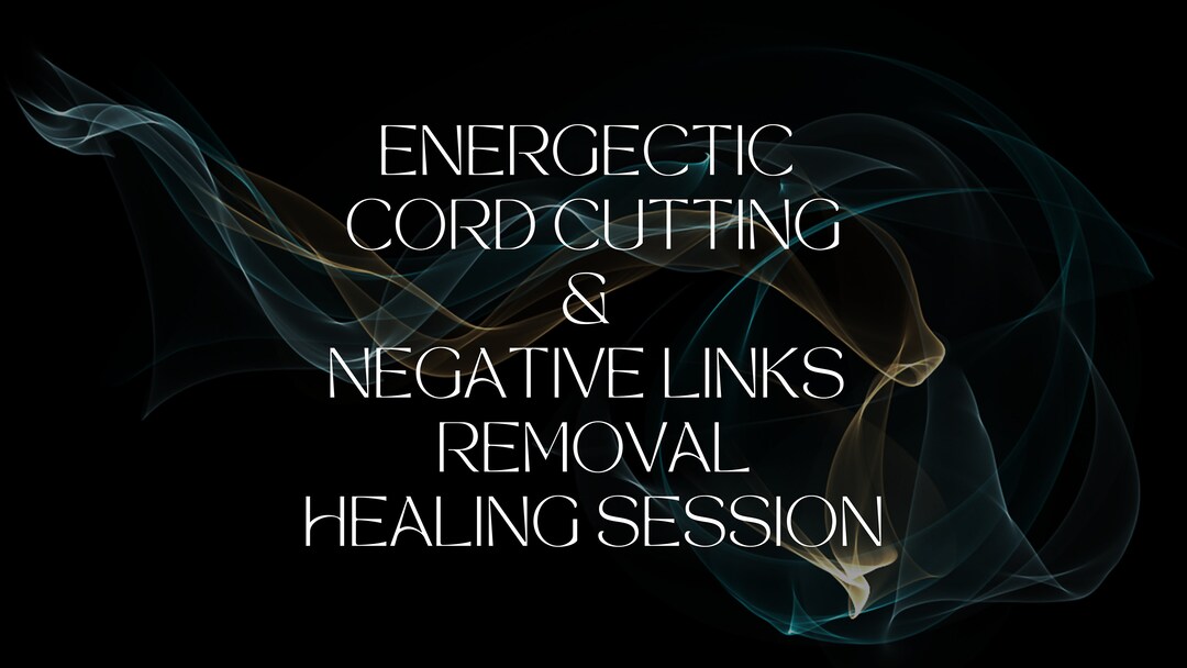 Cut and Remove Negative Link & Cords From Your Energy Bodies / - Etsy