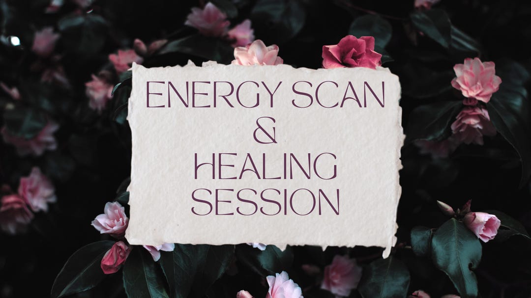 Energy Scan and Personal Deep Energy Healing Session / Chakra Meridian ...