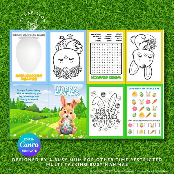 Mini Coloring Book - Etsy