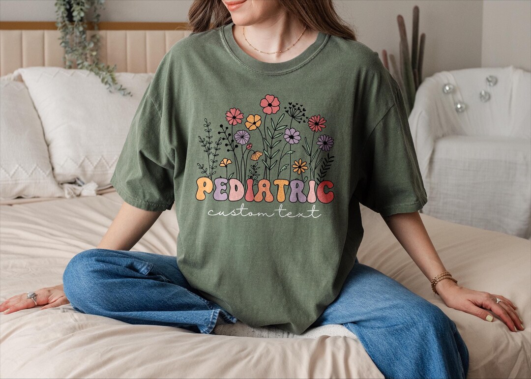 Custom Pediatric Tee, Comfort Colors® Shirt, Personalized Gift for ...