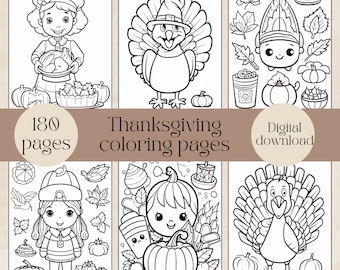 Thanksgiving Coloring Pages for Kids, Thanksgiving Coloring Sheets ...