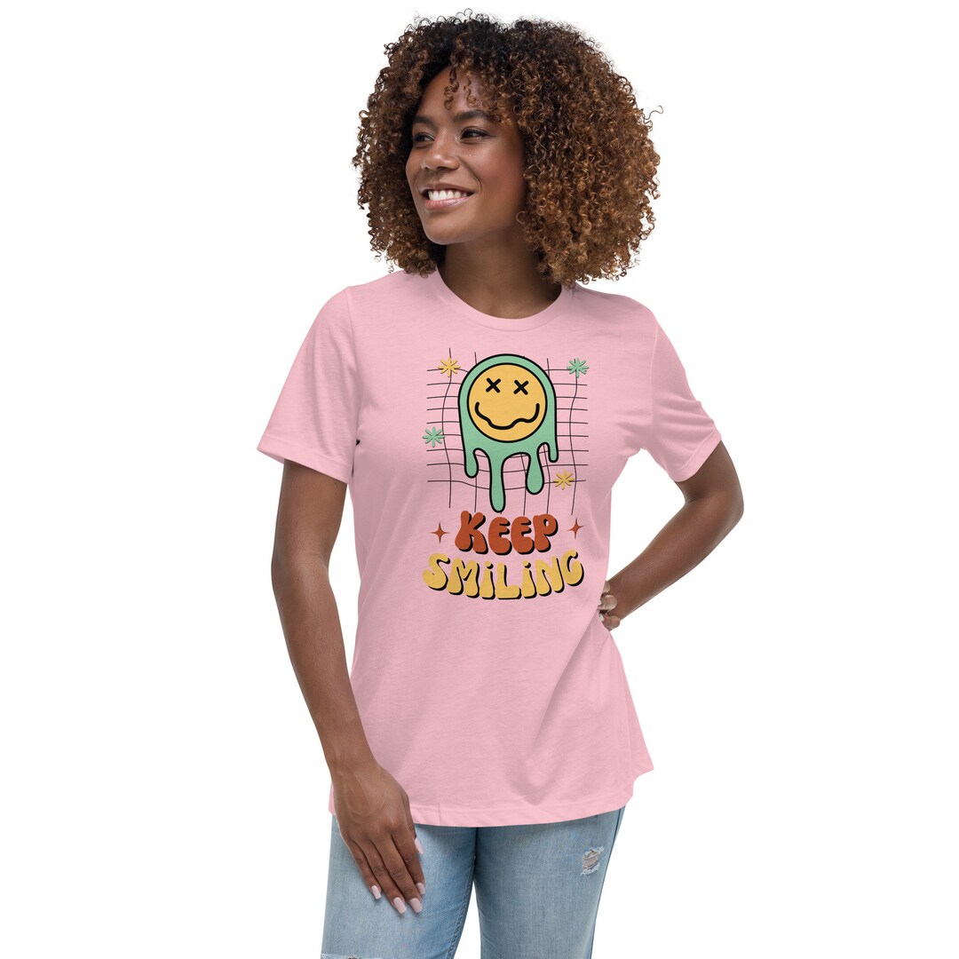 Keep Smiling T-shirt - Etsy