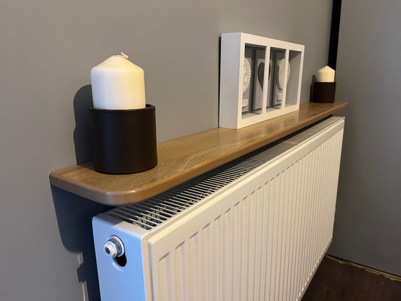 Light Oak Veneered MDF Plain Roundover Radiator Shelf - Etsy