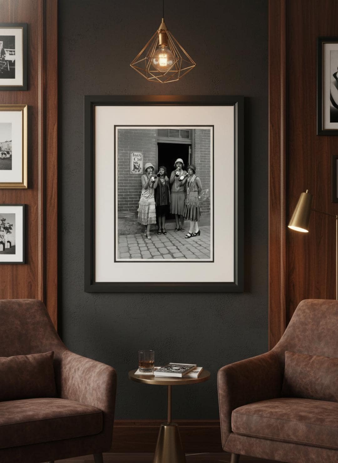Harlem Renaissance Art : Black History Flapper Print - Vintage ...