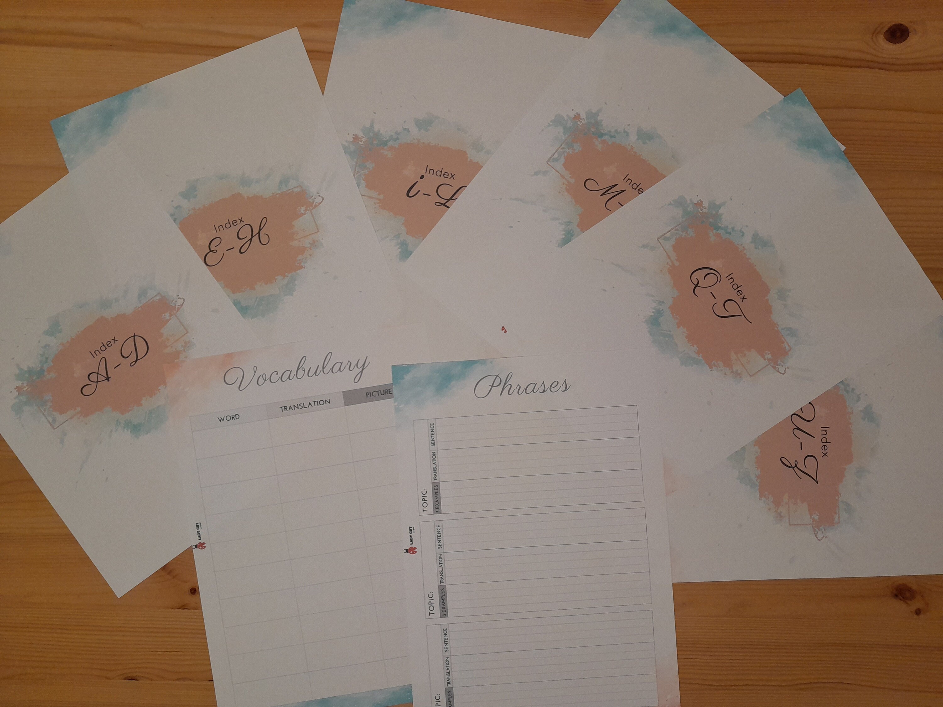 Language Learning Journal 2024 PRINTABLE - Etsy