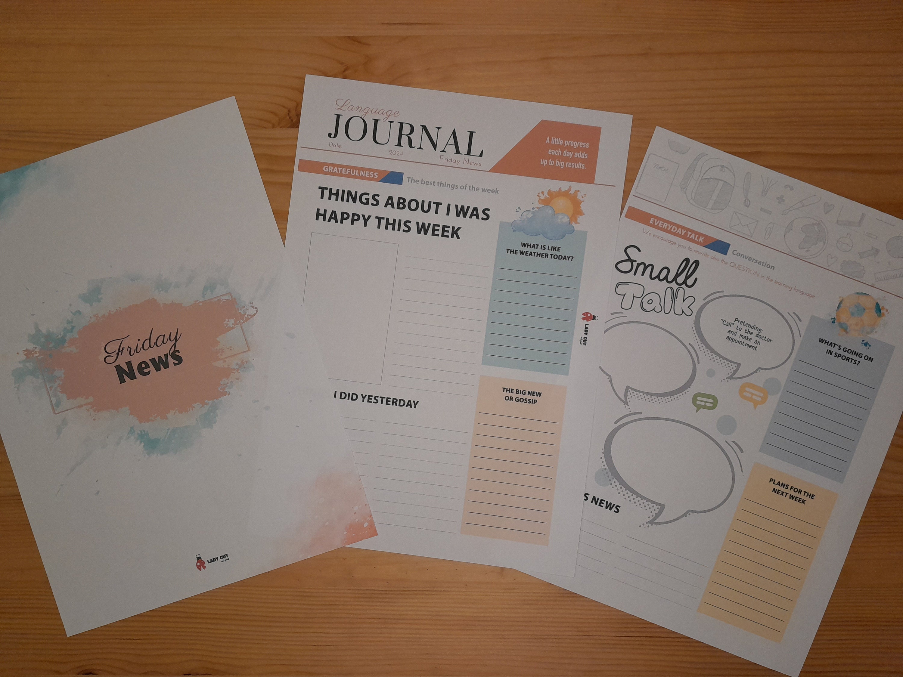 Language Learning Journal 2024 PRINTABLE - Etsy
