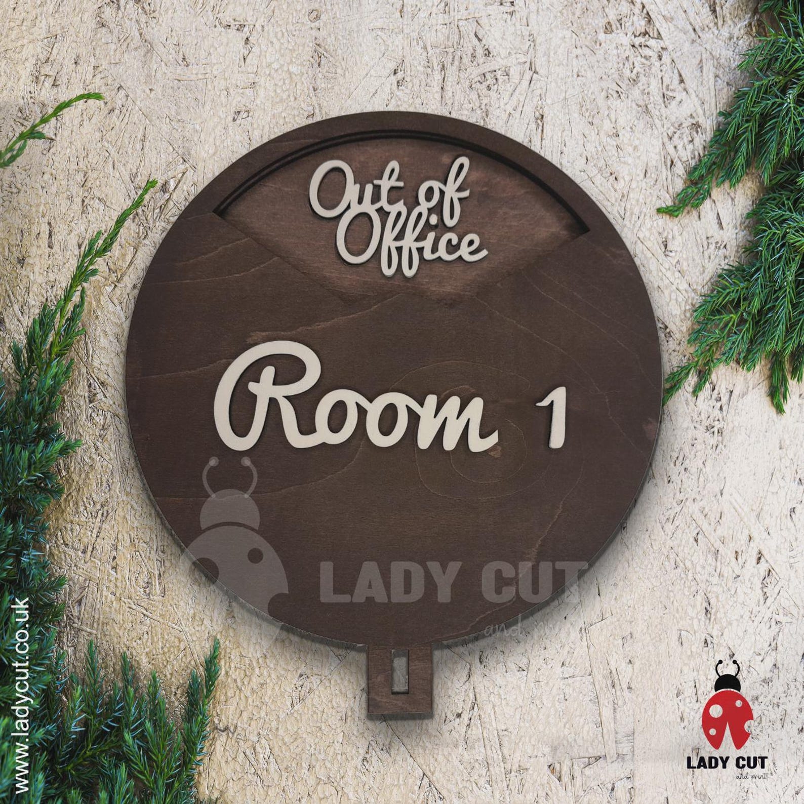 SVG XCS File for Laser Cutting - Office Sign – Digital File - Etsy