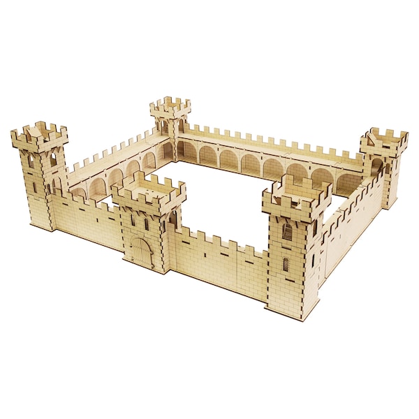 Wooden Castle - Etsy