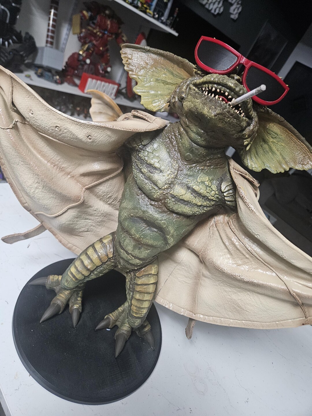 Flasher Gremlin Statue Hand Painted Ornament Collectors - Etsy