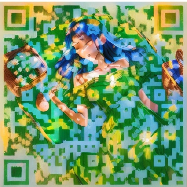 Qr Code Art - Etsy