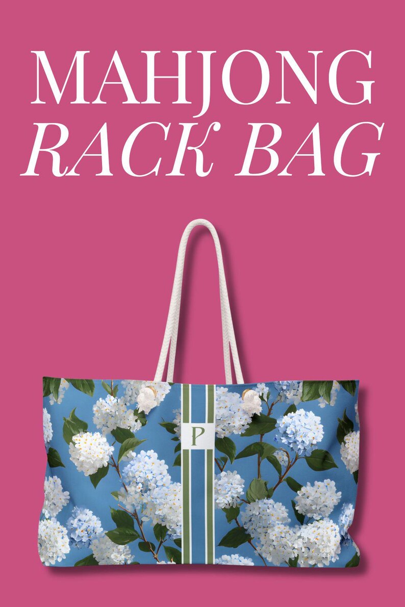 Mahjong Tile Bag Tote Mahjong Bag Set for Racks and Tiles Bag Mahj Gift ...