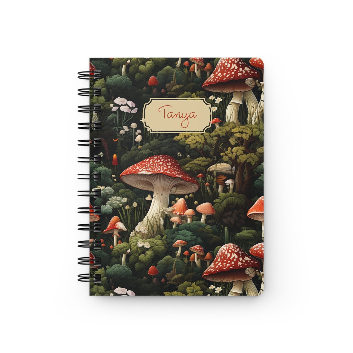 Dark Academia Aesthetic Mushroom Journal Cottagecore Aesthetic Journal ...