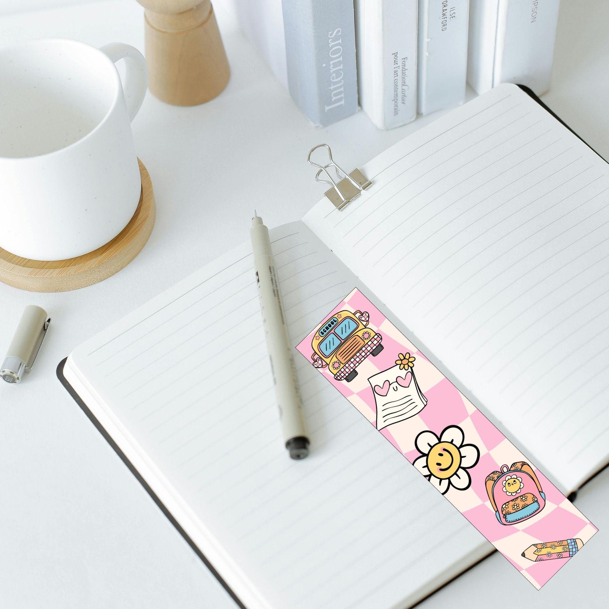 Teacher Printable School Bookmark Bundle Teacher Classroom Bookmark for ...