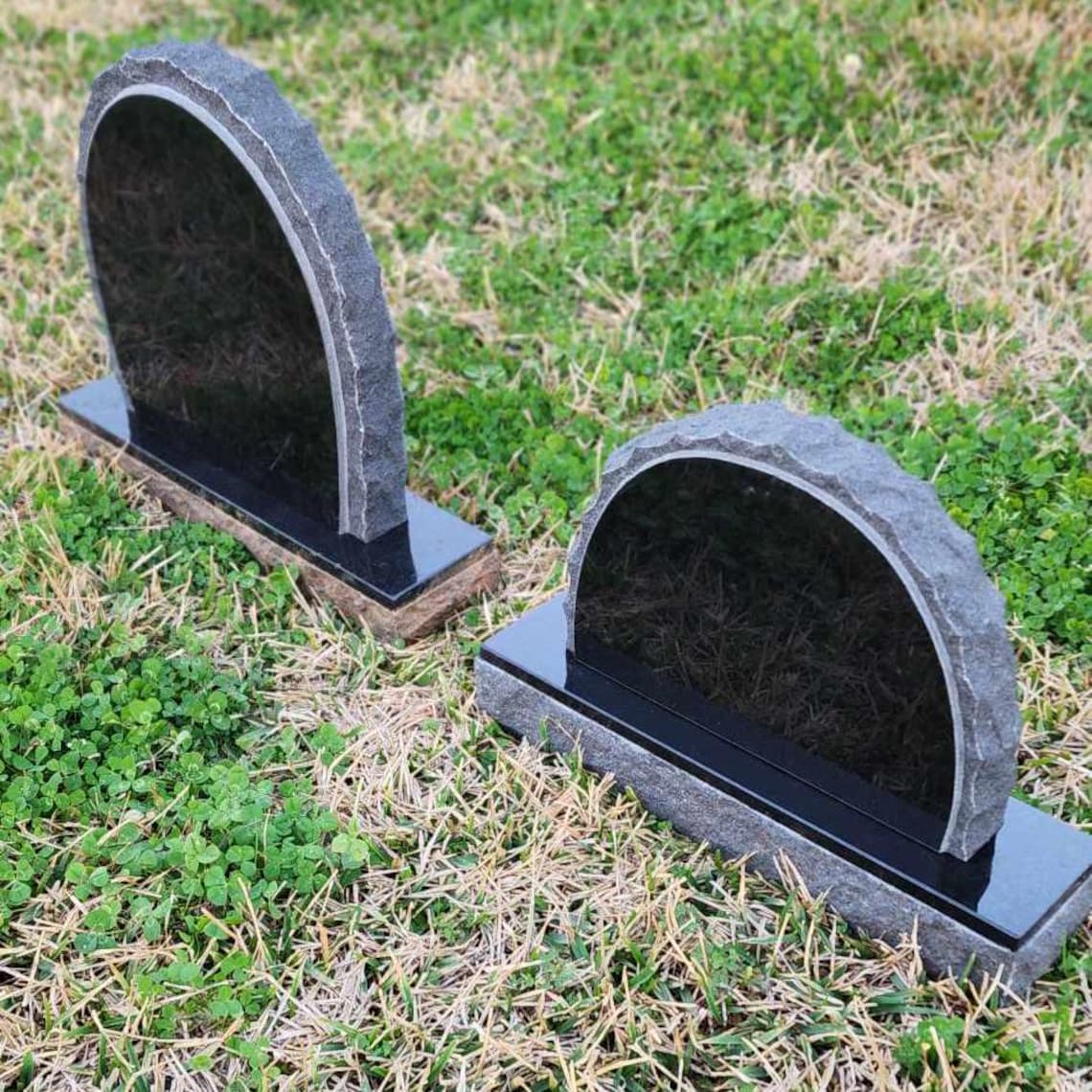 Blank Mini Upright Headstone for Laser Etching, Memorial Stone, Pet ...