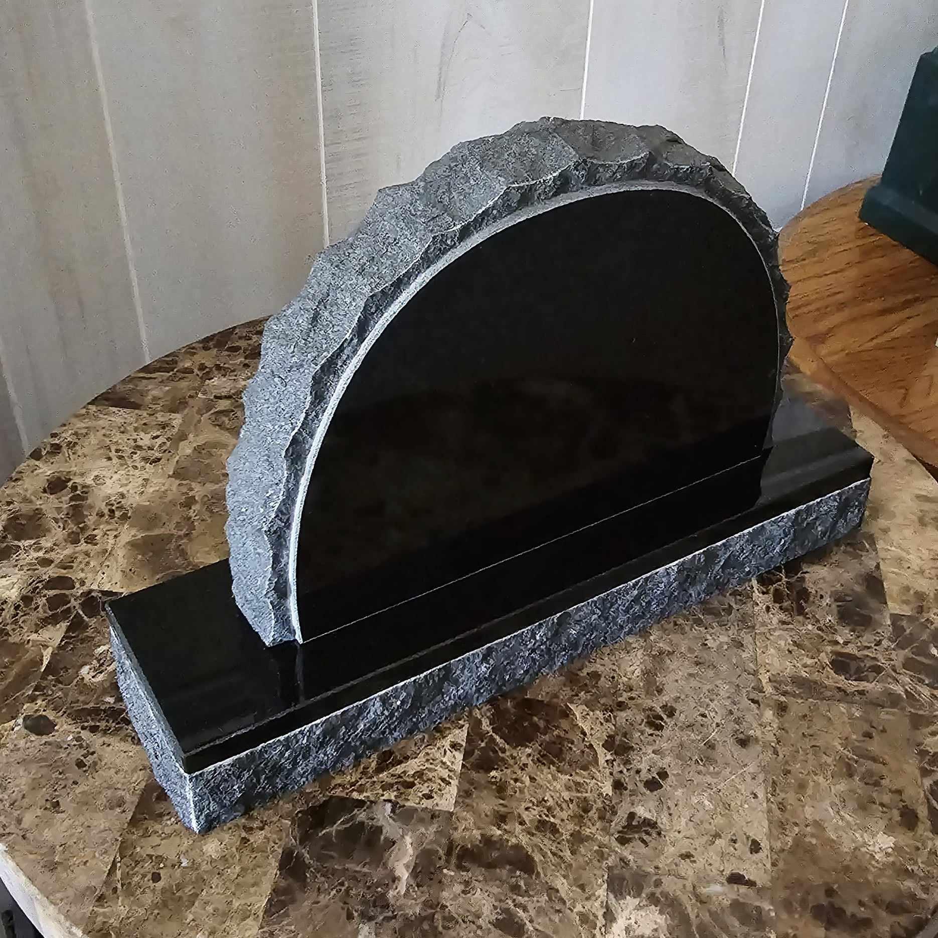 Blank Mini Upright Headstone for Laser Etching, Memorial Stone, Pet ...