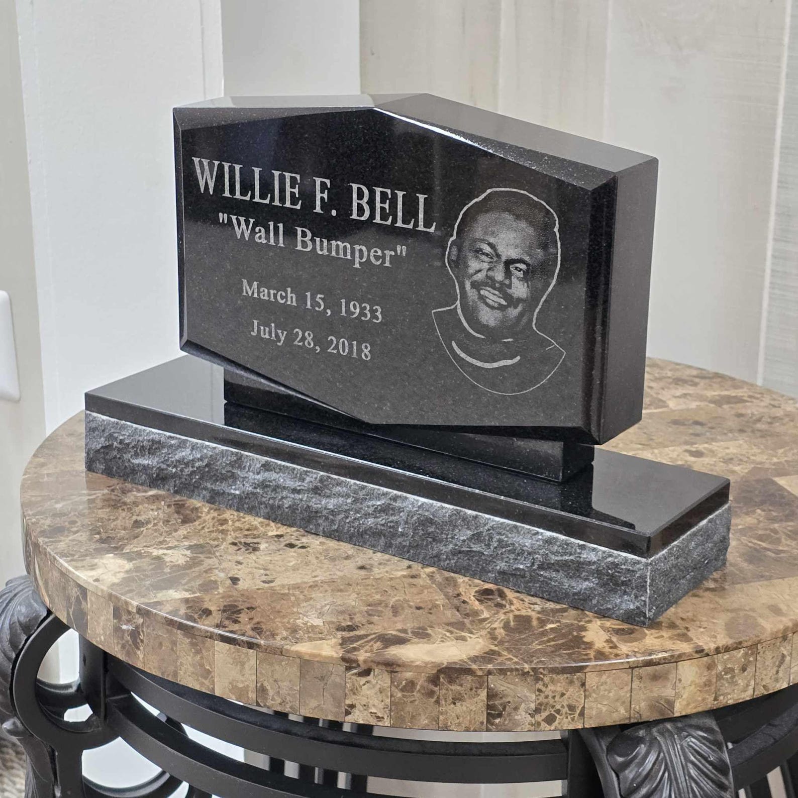 Blank Mini Upright Headstone for Laser Etching, Memorial Stone, Pet ...