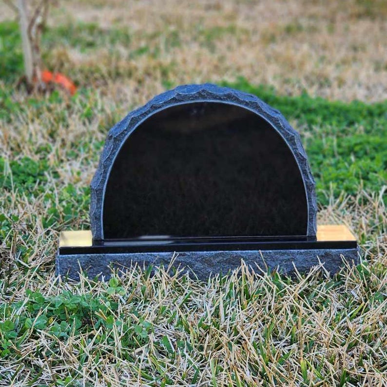 Blank Mini Upright Headstone for Laser Etching, Memorial Stone, Pet ...