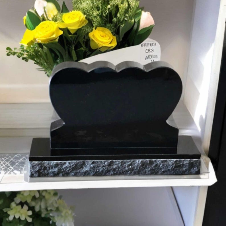 Blank Mini Upright Headstone for Laser Etching, Memorial Stone, Pet ...