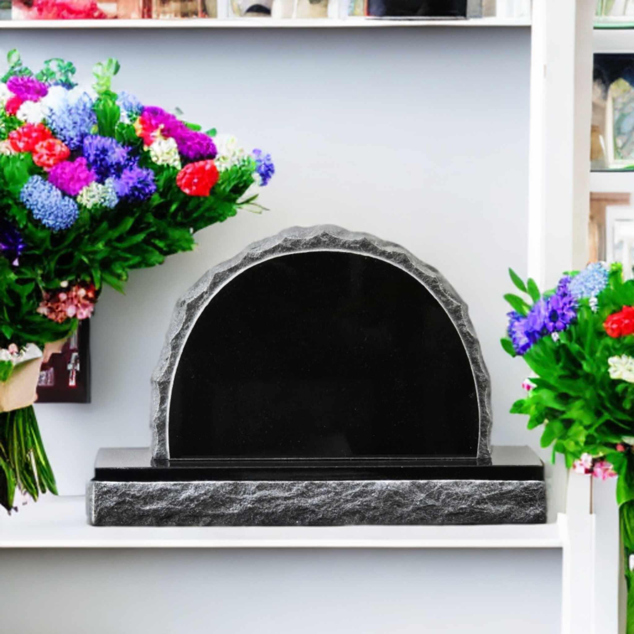 Blank Mini Upright Headstone for Laser Etching, Memorial Stone, Pet ...