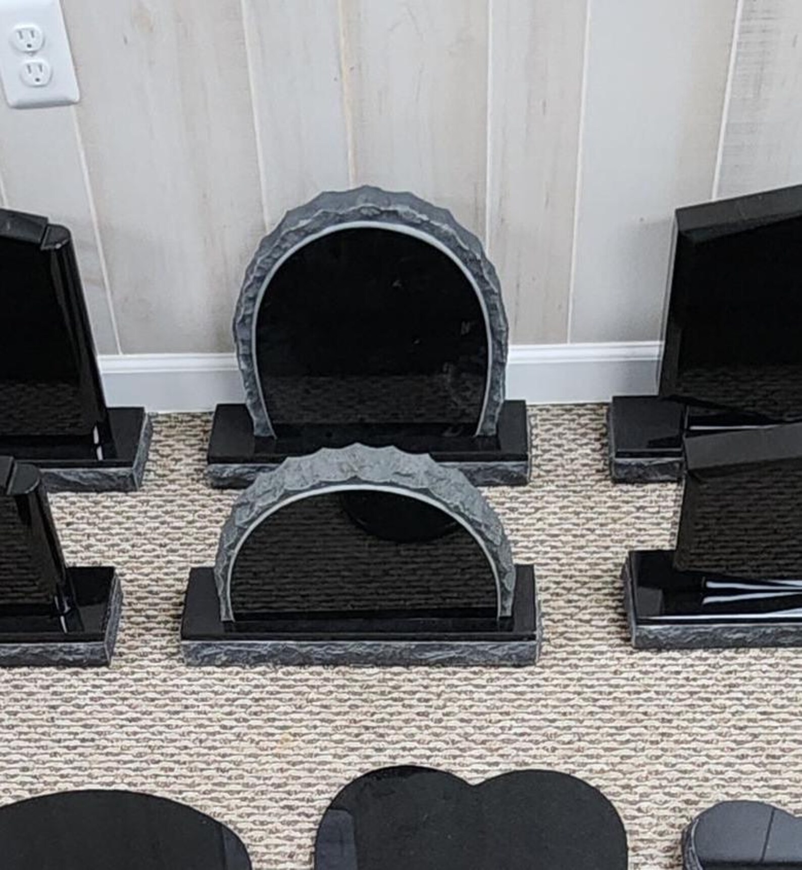 Blank Mini Upright Headstone for Laser Etching, Memorial Stone, Pet ...