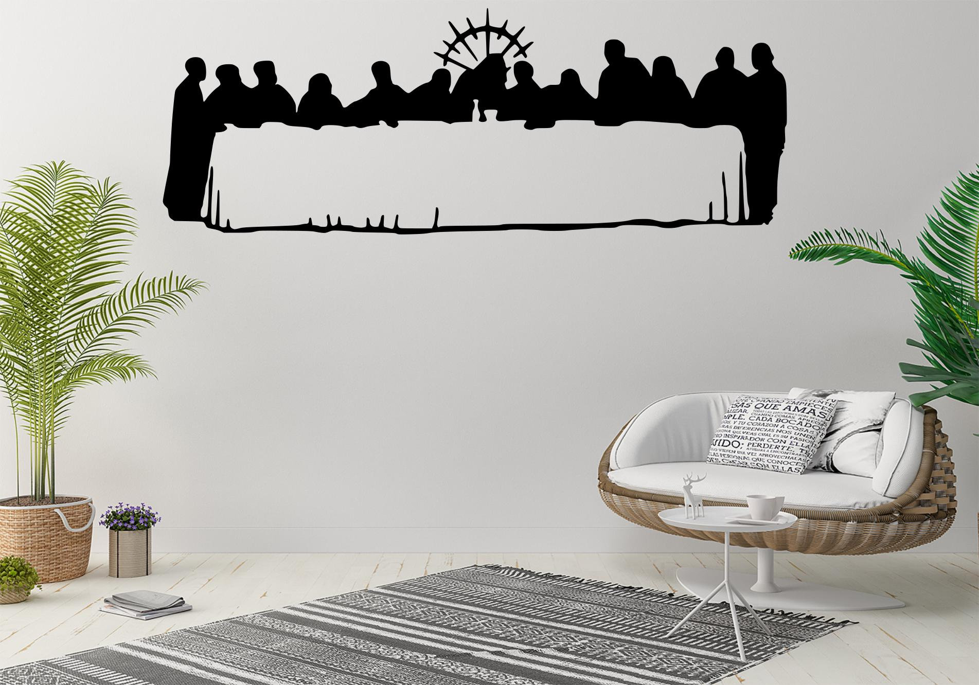 Metal Jesus Last Supper Wall Art Decor, Dxf Digital Download, Wooden ...