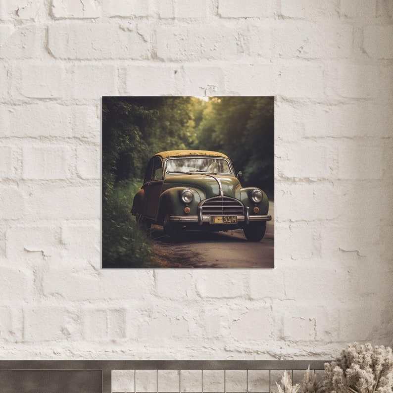 Old Money / Vintage / Car Poster / Old Money Aesthetic / Work From Home ...