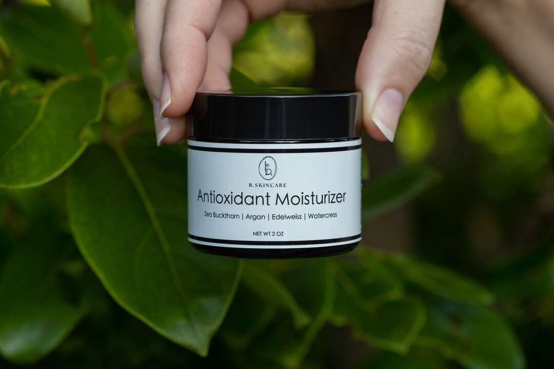 Natural Moisturizer - Antioxidant Face Cream With Sea Buckthorn, Argan ...