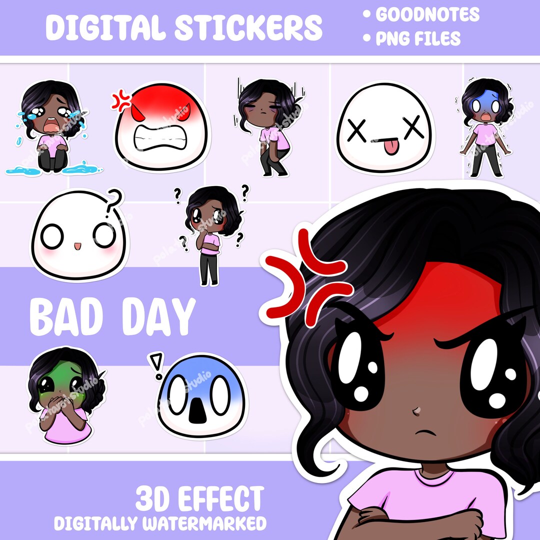 Aesthetic Stickers Precropped Png Melody Black Hair Dark Skin Reminder ...