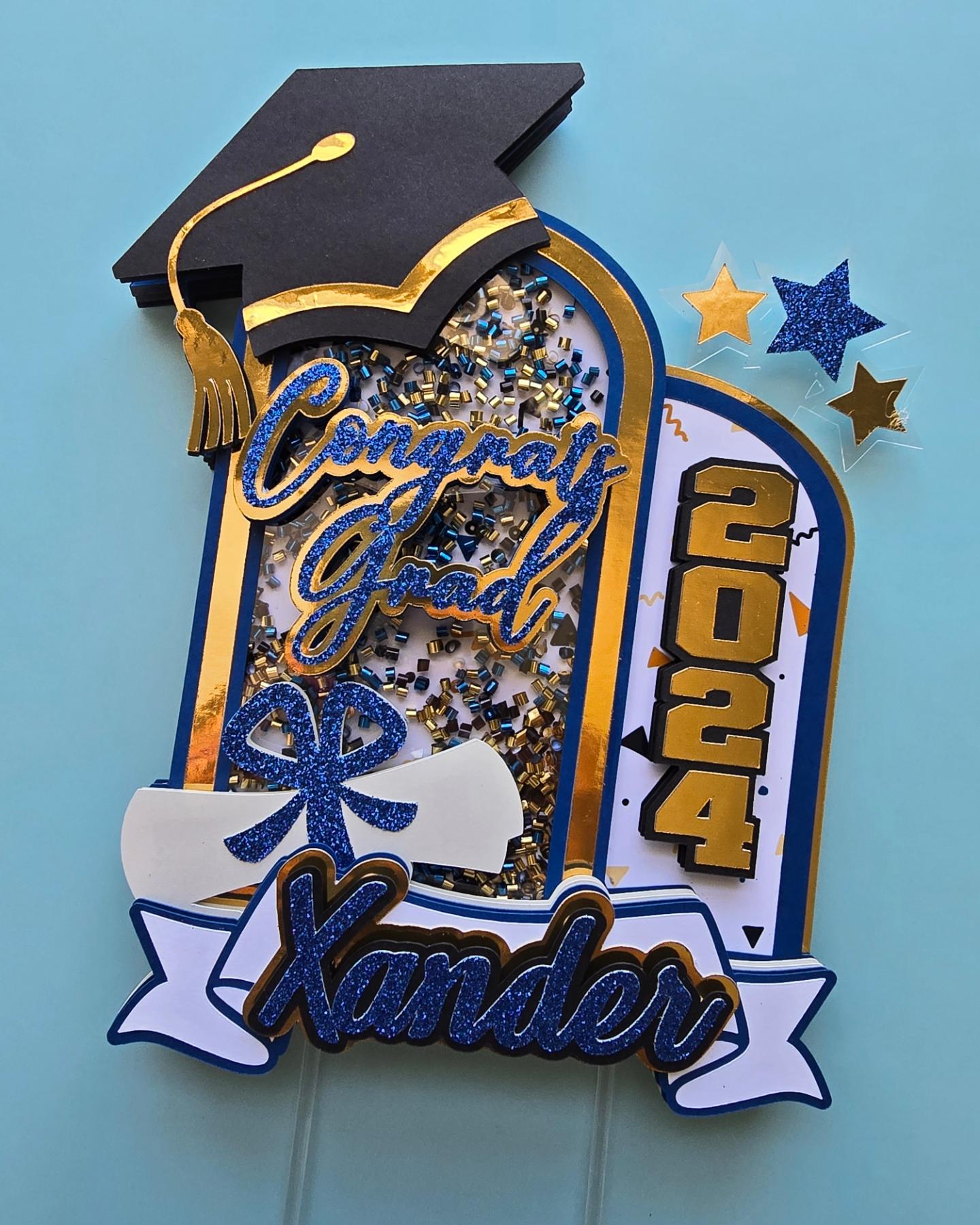 Graduation Cake Topper - Etsy