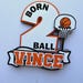 Born 2 Ball Basketball Cake Topper - Name Cake Decoration for Birthday ...