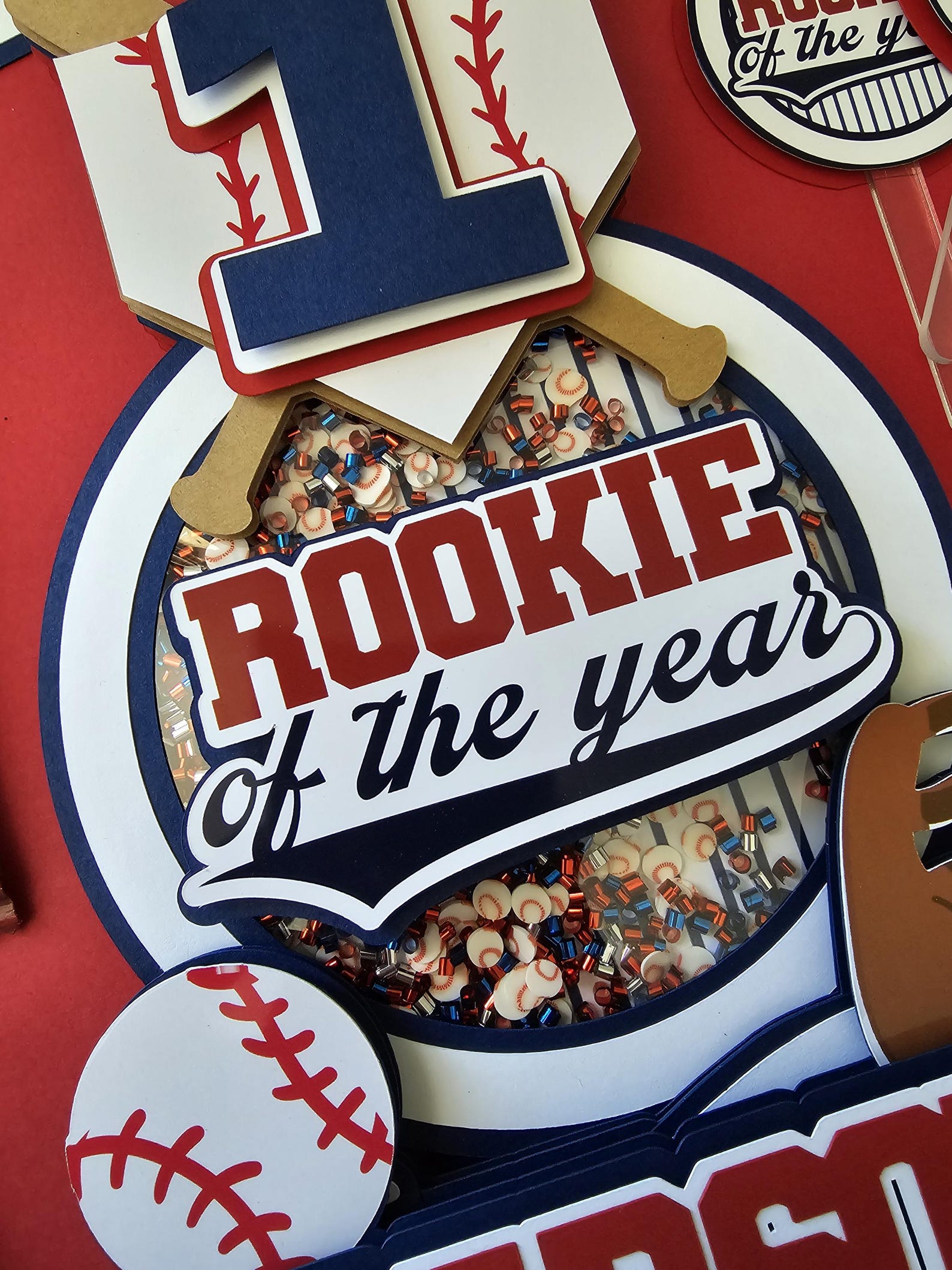 Baseball Cake Topper - Rookie of the Year Cake Topper - Fun First ...