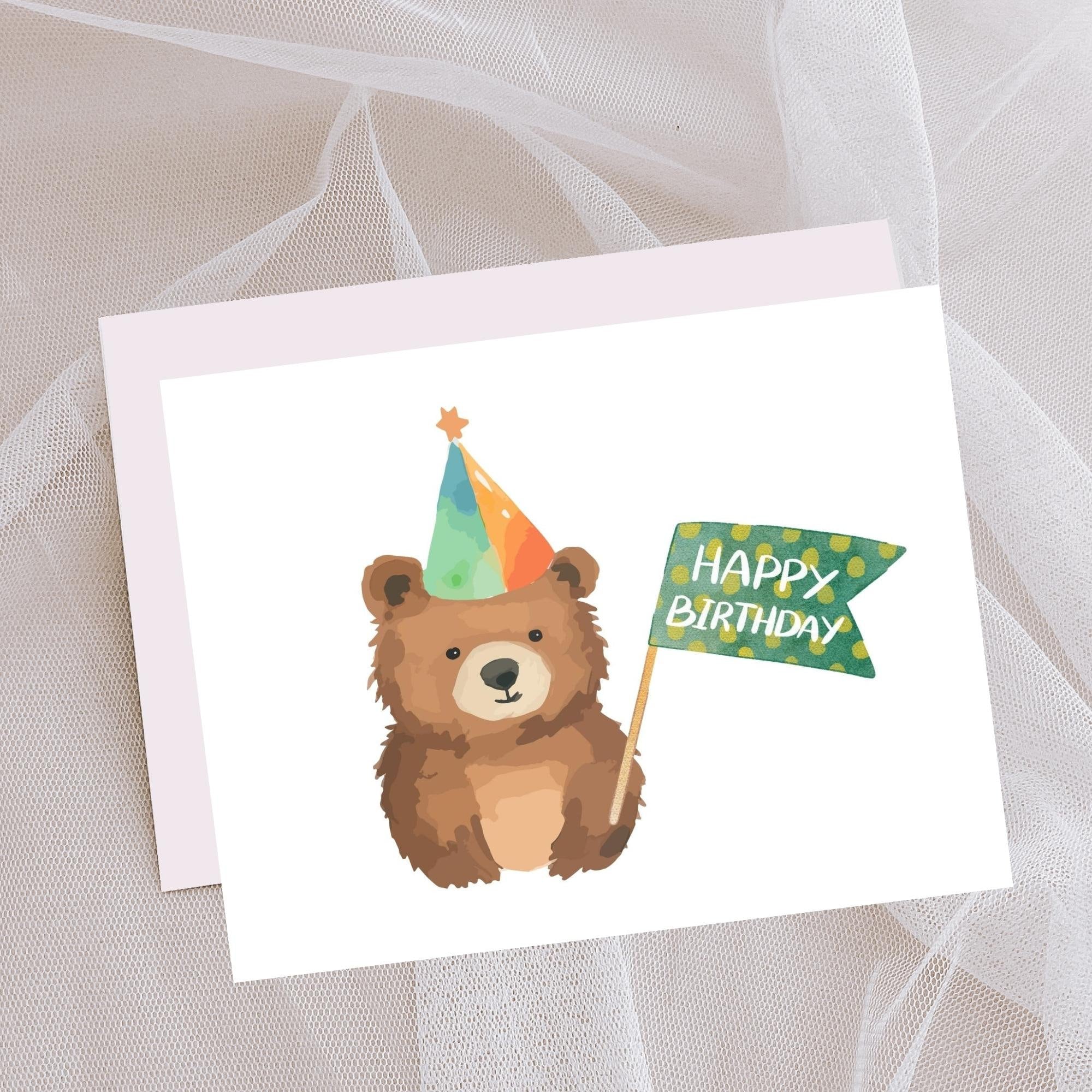 Printable Birthday Card Birthday Card Presents Happy - Etsy