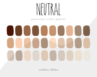 Indigo Shades Procreate Color Palette 30 Handpicked Swatches - Etsy