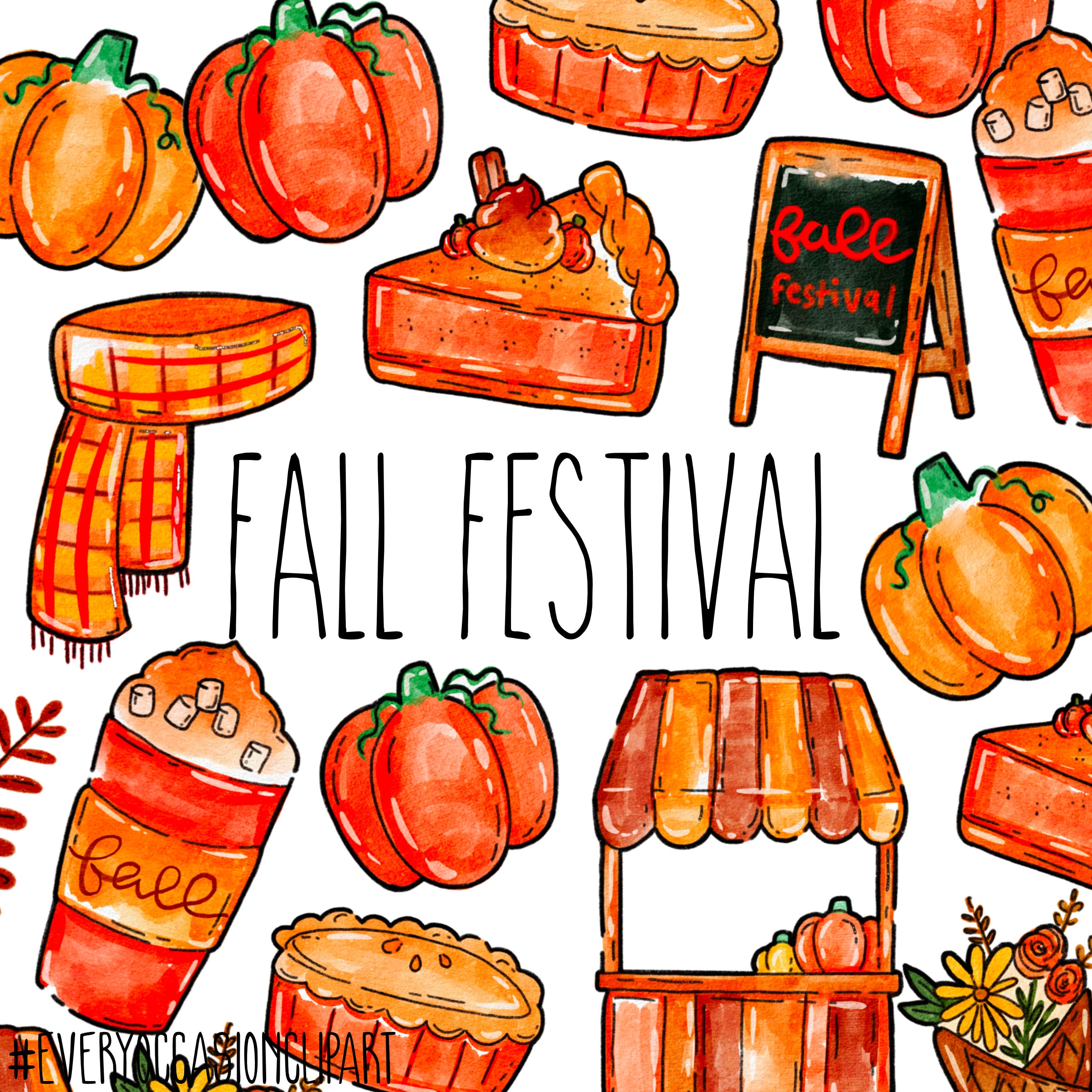Free Fall Festival Clip Art