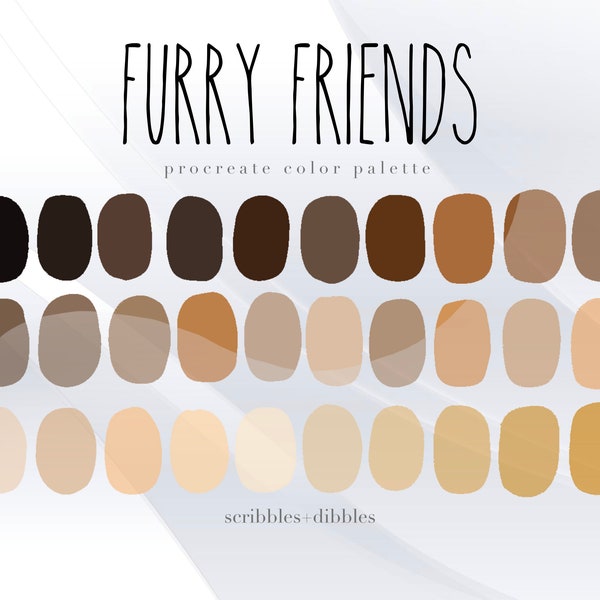 Furry Scribble - Etsy