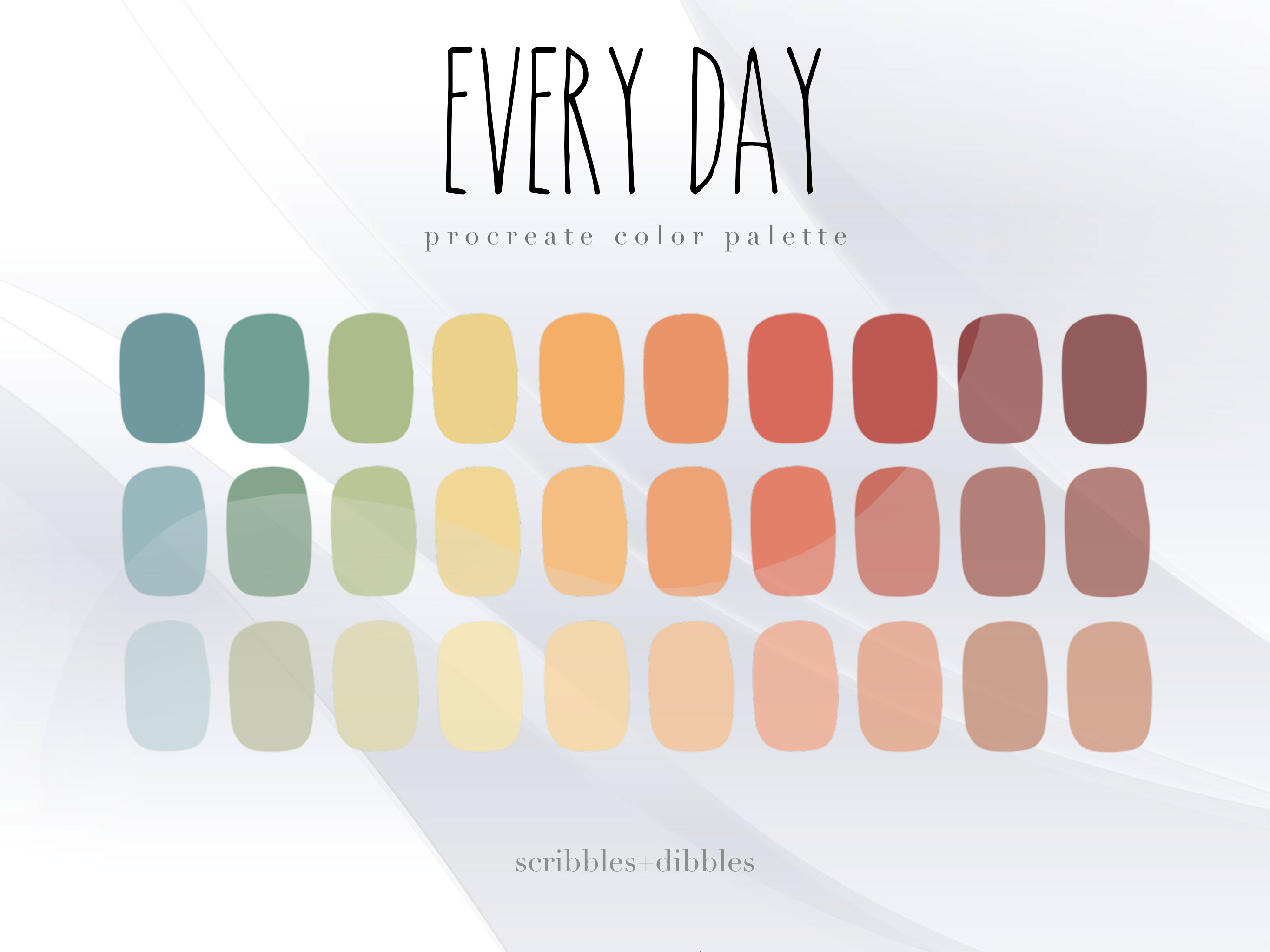 Space Procreate Color Palette 30 Handpicked Swatches - Etsy UK