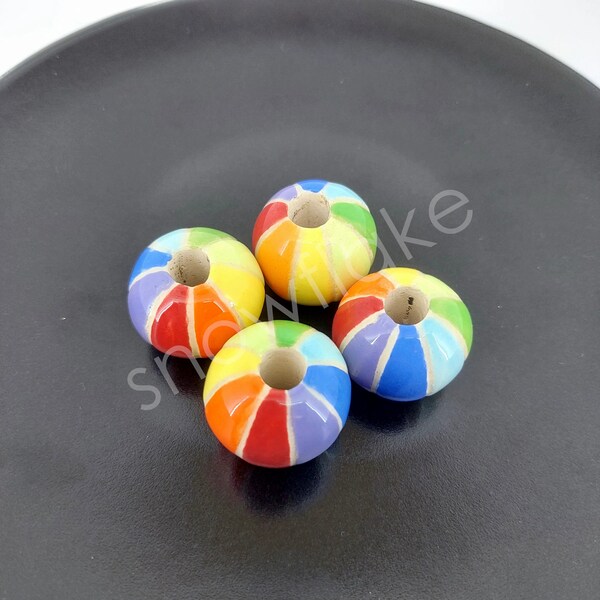 Large Ceramic Beads - Etsy