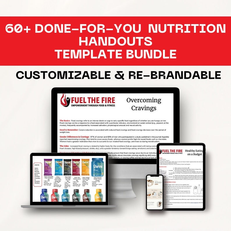 60+ Editable Google Doc Dietitian Nutritionist Handout Templates ...