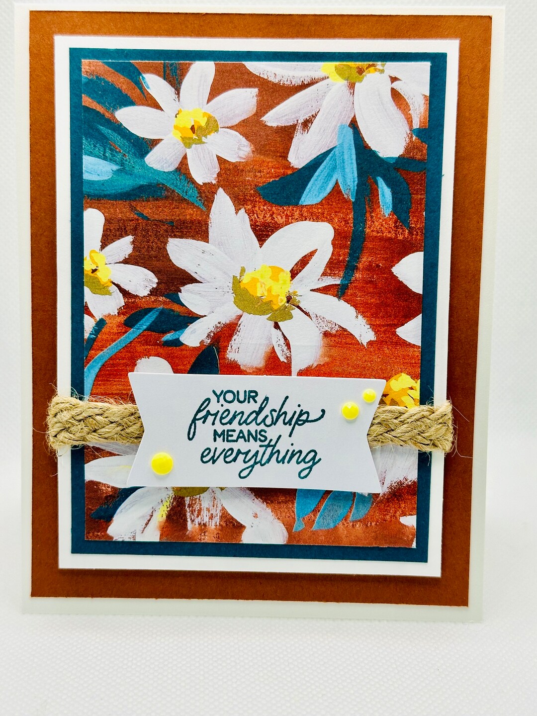 Handmade Stampin Up Card - Etsy