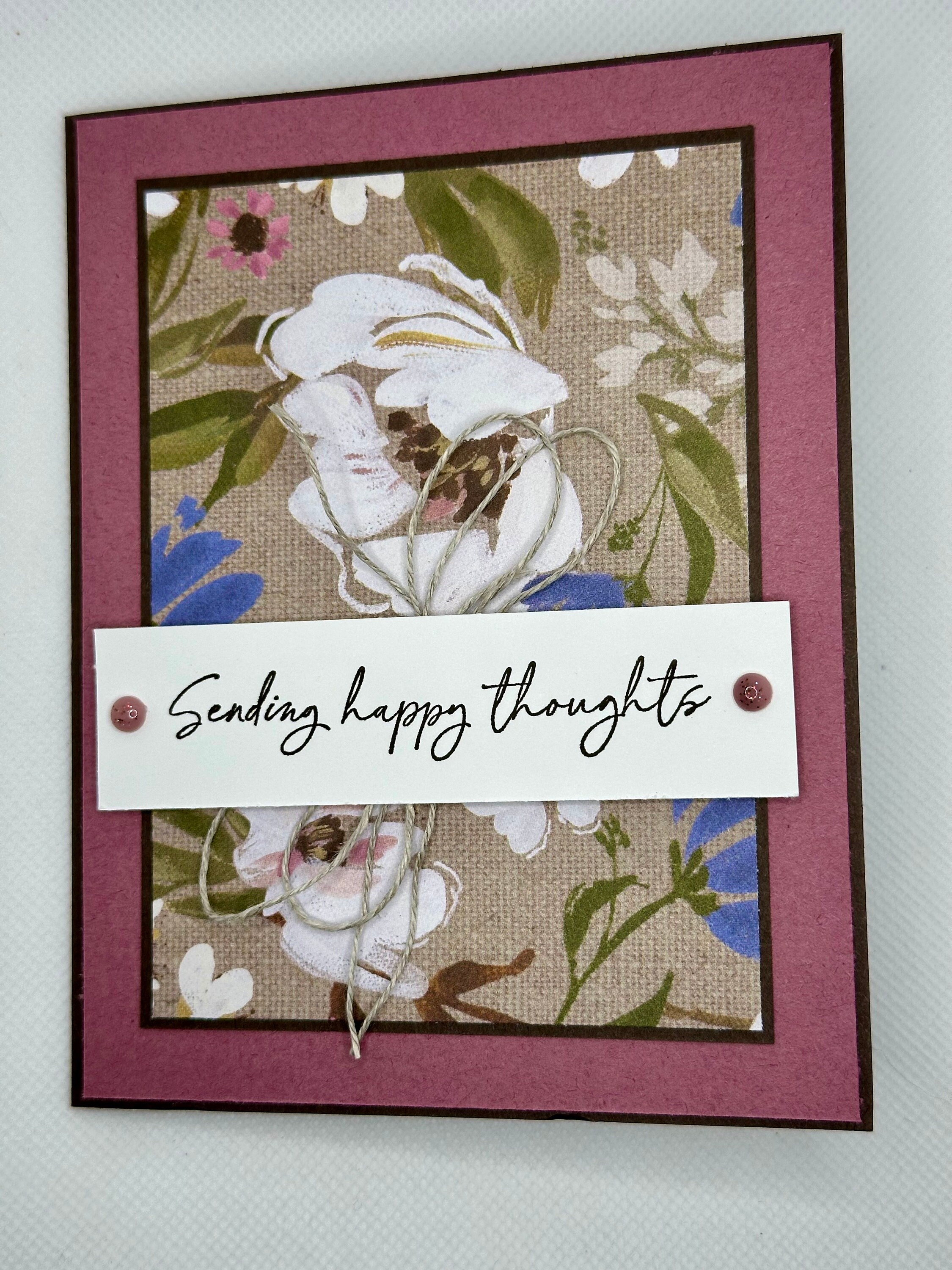 Handmade Stampin’ Up! Card - Etsy