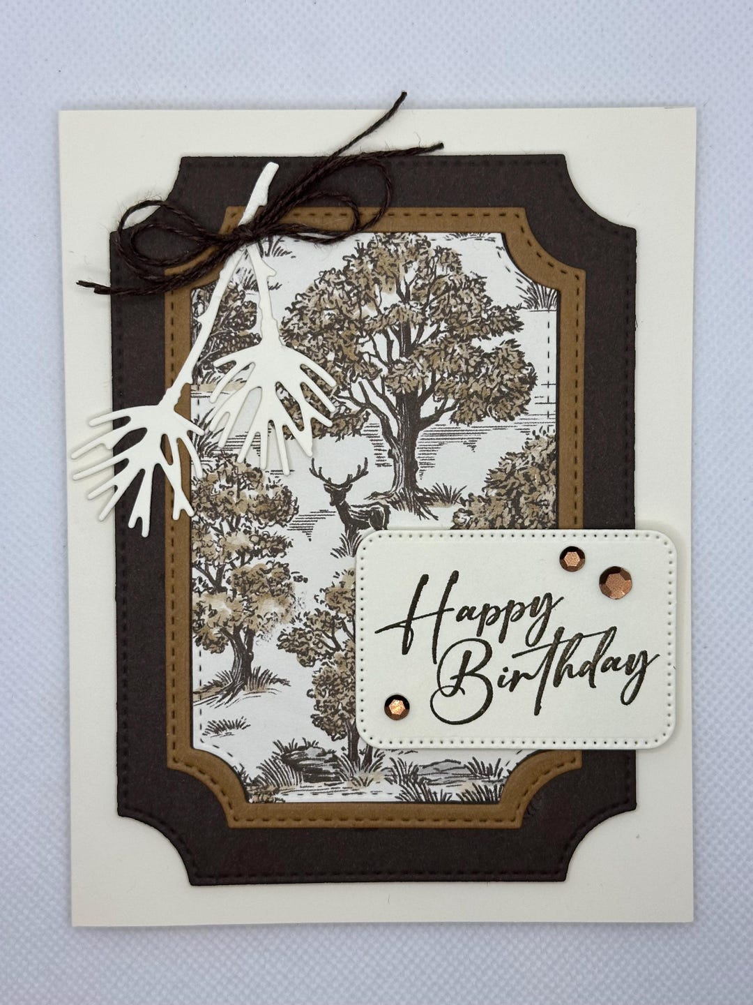 Handmade Stampin’ Up! Card - Etsy