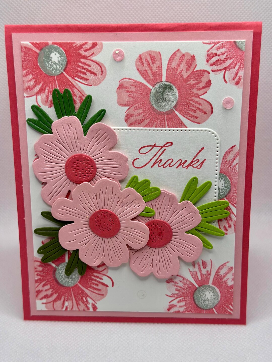 Handmade Stampin’ Up! Card - Etsy